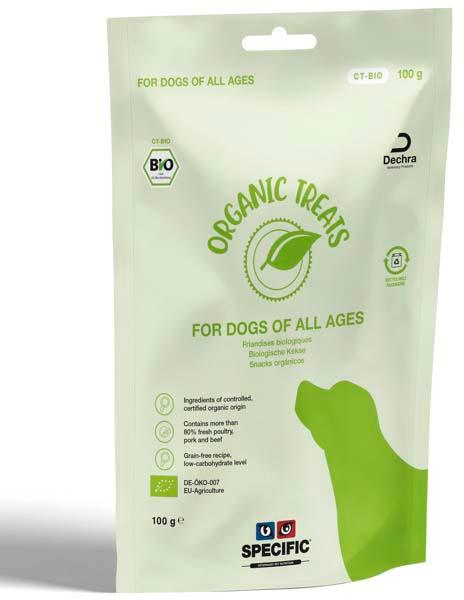 DECHRA Dog Organic Treats 100g