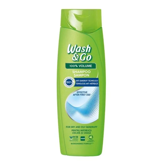 Wash & Go šampon za kosu protiv peruti 360 ml