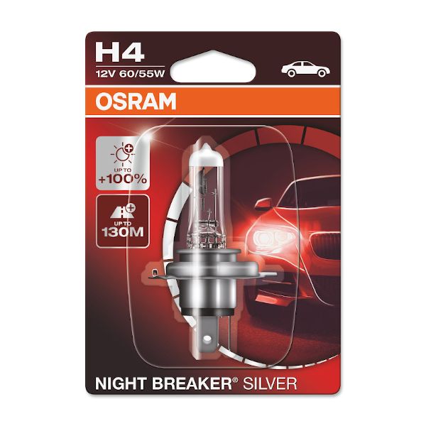 OSRAM SIJALICA FARA H4 NBR SILVER