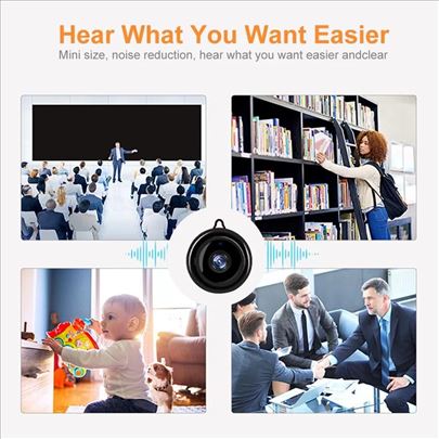 Mini okrugla kamera WIFI IP smart na napajanje