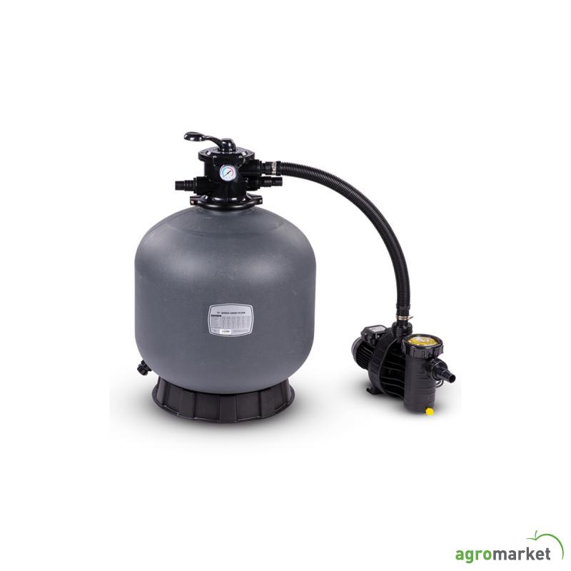 Peščana pumpa Azuro PRO 11 m3/h (Emaux tank / Pump)