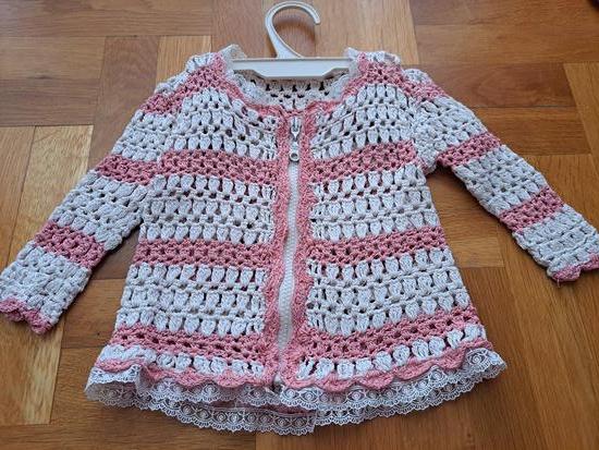Heklani dzemper Handmade