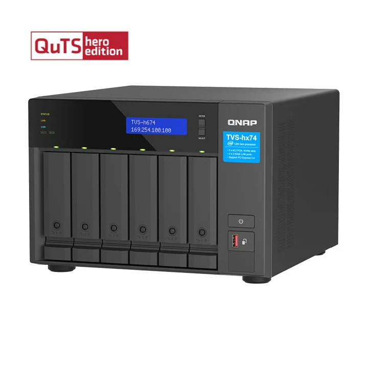 Qnap 006-Bay NAS TVS-h674-i3-16G