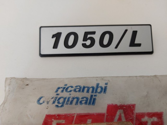 Logo 1050/L za FIAT 127