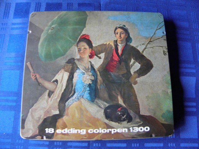 18 Edding colorpen 1300, limena kutija