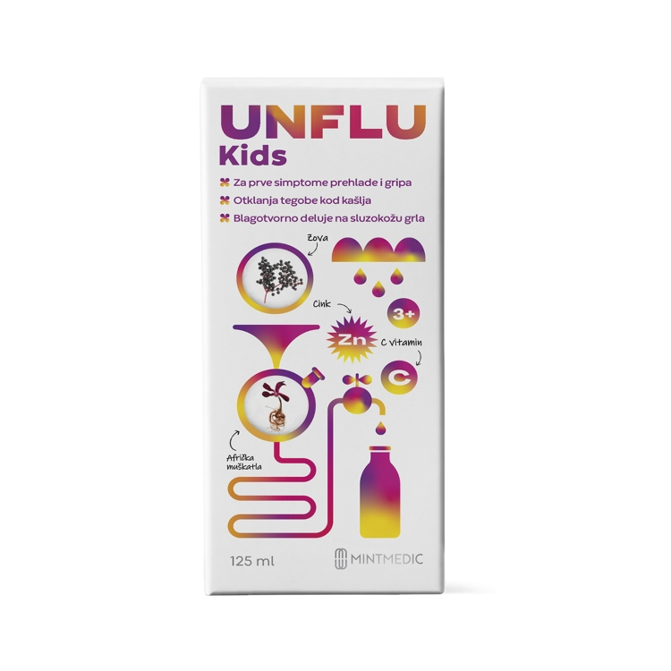 Unflu Kids rastvor 125ml