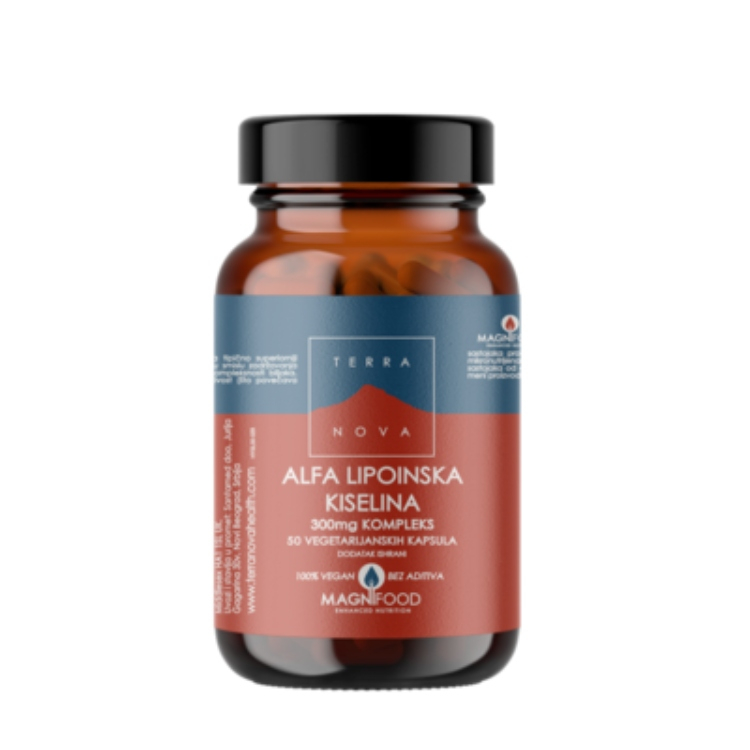 Terranova Alfalipoinska kiselina 300mg 50 kapsula