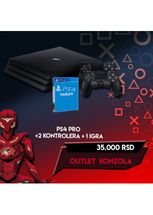 OUTLET-PS4 PRO PAKET