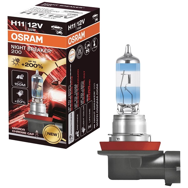 Osram auto sijalica Night Breaker 200 12V H11 55W +200% više svetlosti