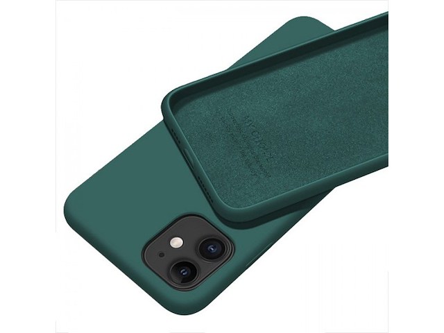 MCTK5-IPHONE 13 Pro Max * Futrola Soft Silicone Dark Green (179)