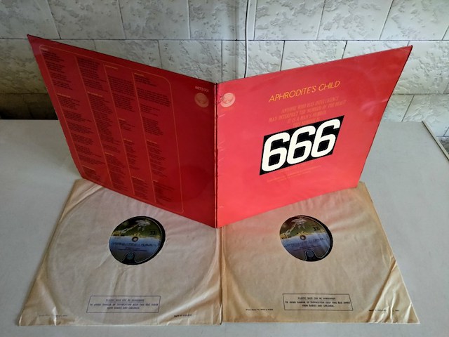 APHRODITES CHILD 666 UK VERTIGO 2XLP