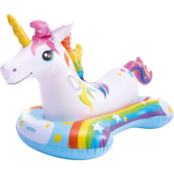 INTEX Dušek za plažu magical unicorn ride-on