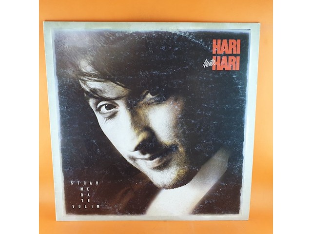 Hari Mata Hari ‎– Strah Me Da Te Volim , LP+insert