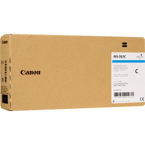 Canon PFI-707 C (9822B001AA) kertridž za Canon štampače TR7550,TS6351,TS9550,TS705,TS6350,TR8550,TS6251,TS6250,TS8250,TS6151 crni