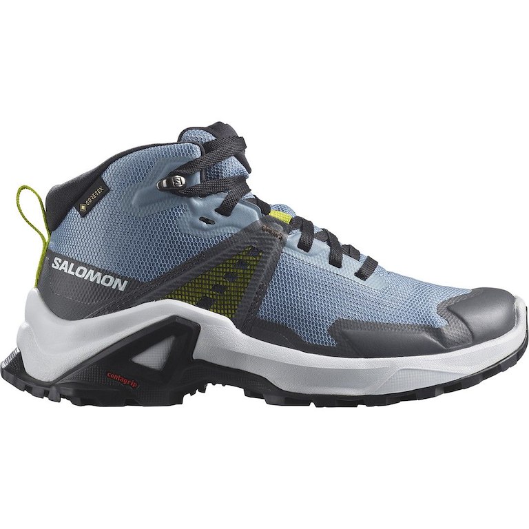 Salomon X RAISE MID GTX J, dečije planinarske cipele, plava