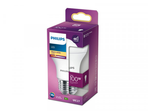 Philips PS752 LED 13W (100W) A60 E27 WW 2700K FR ND 1PF/10