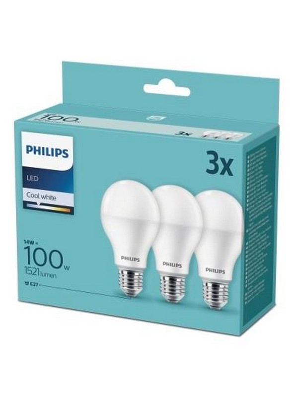 Philips PS696 LED 13W(100W) E27 A67 CW FR SET 3/1