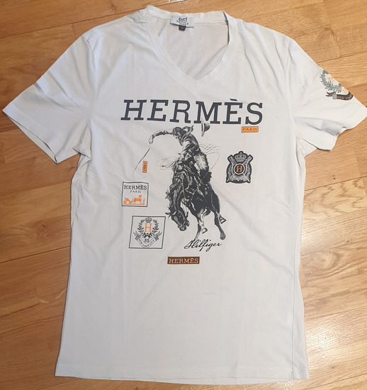 HERMES majica V izrez muška
