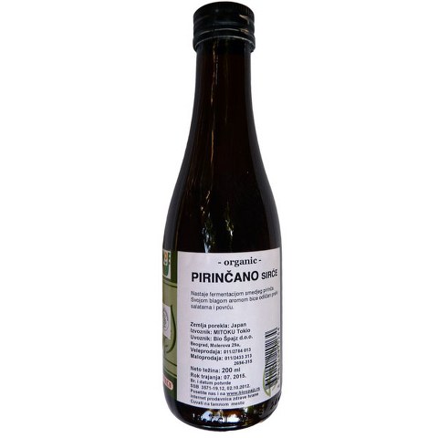 Pirinčano sirće 200ml Mitoku