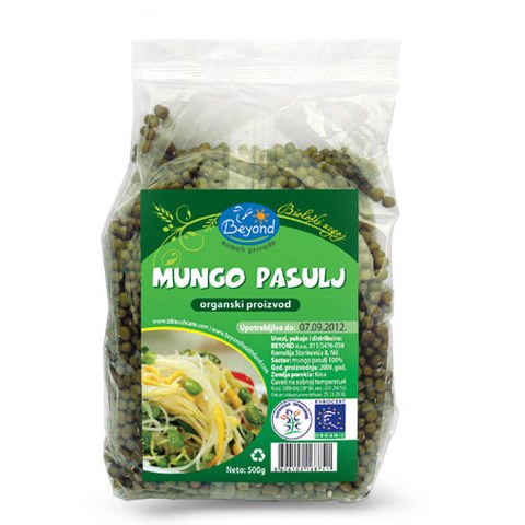 Pasulj mungo organic