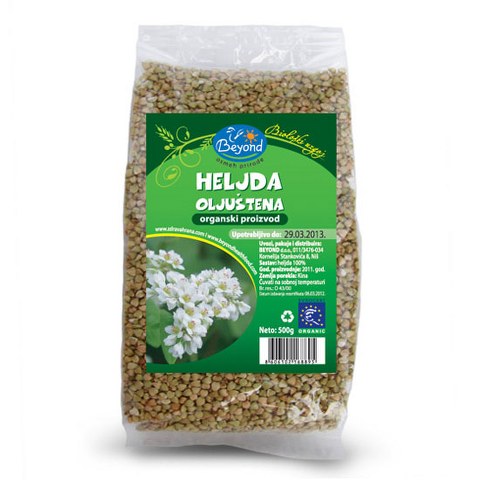 Heljda oljuštena organic