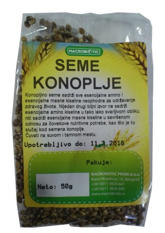 Seme konoplje 50g