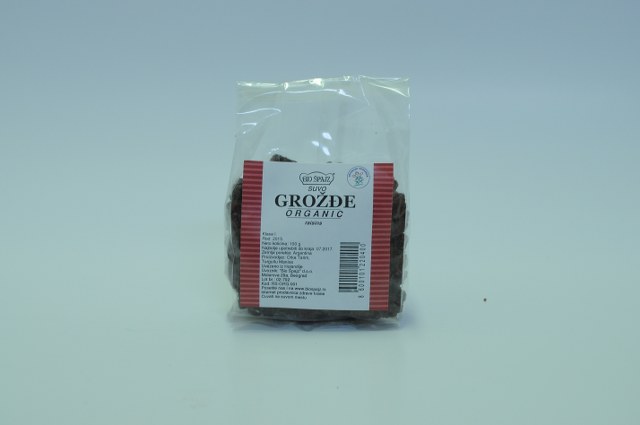 Suvo grožđe 100g BIO