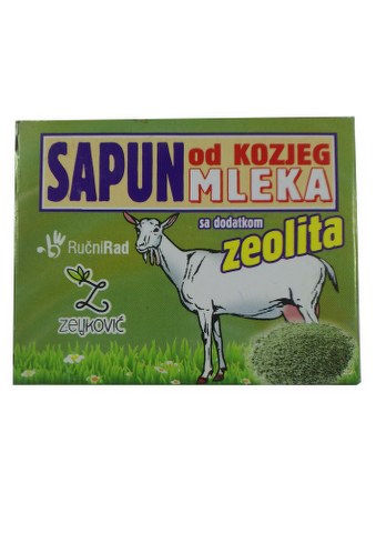 Sapun od kozjeg mleka zeolit Zel