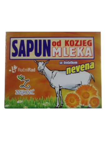 Sapun od kozjeg mleka neven Zelj