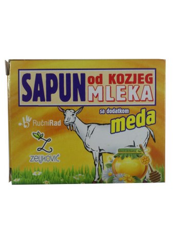 Sapun od kozjeg mleka med Zeljko