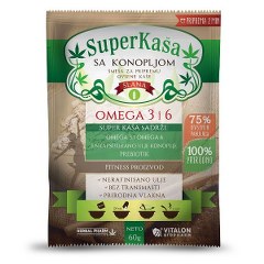 Super kaša konoplja slana 60g