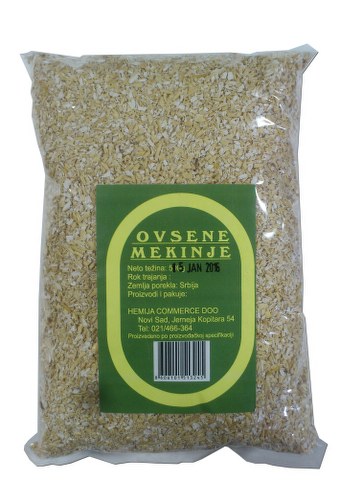 Ovsene mekinje 500g Hemija Kom