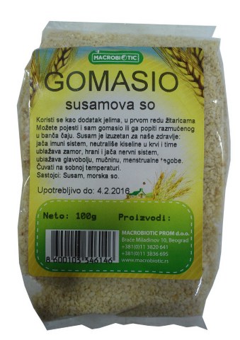 Gomasio 100gr Macrobiotic