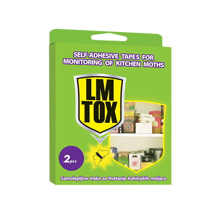 LM TOX Lepljiva traka za kuhinjske moljce