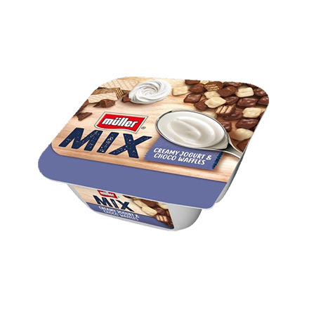 MULLER mix jogurt sa napolitankama 130g