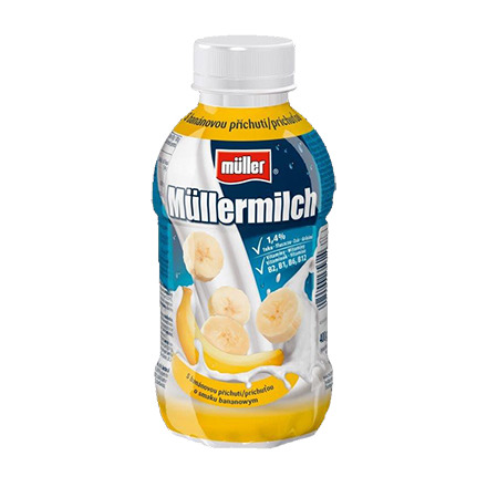 MULLERMILCH napitak banana 400g