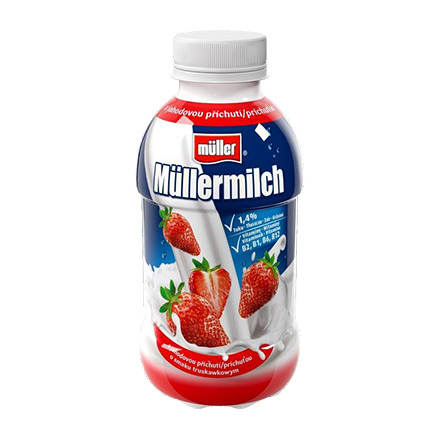 MULLERMILCH napitak jagoda 400g