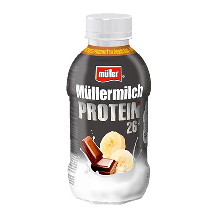 MULLERMILCH protein vanila čoko/banana 400g vanila -6 kom čoko/banana-6 kom