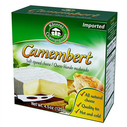 EXPORT CAMEMBERT Punomasni meki sir sa belom plesni 50% m.m. 125g