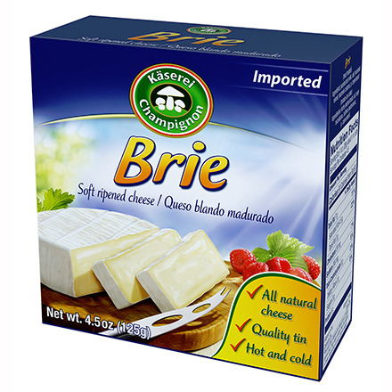 EXPORT BRIE Punomasni meki sir sa belom plesni 50% m.m. 125g