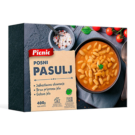 PICNIC Posni pasulj 400 g