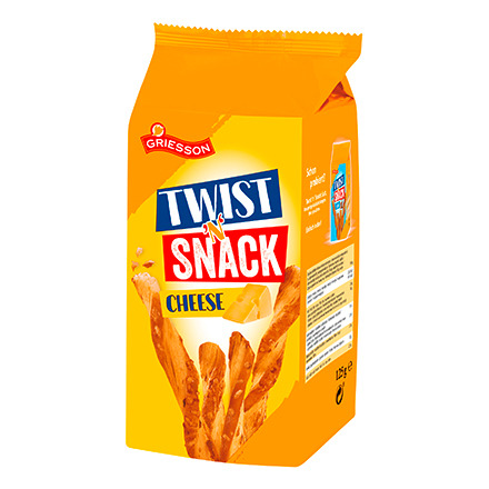 TWIST IN SNACK slani štapići sa sirom 125 g