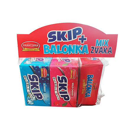 SKIP+BALONKA mix žvaka 1,3 kg