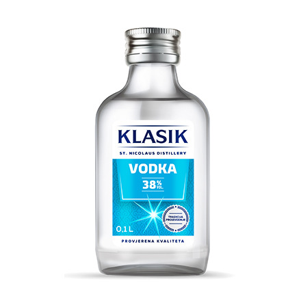 VODKA klasik 38% 0,1 l