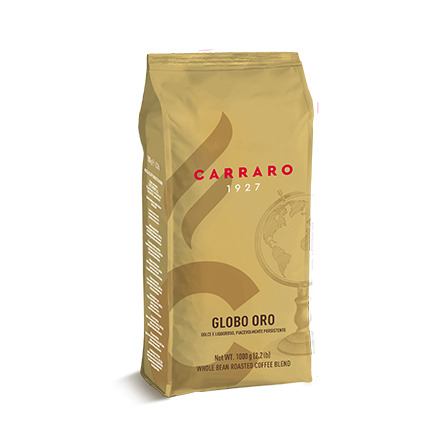 Carraro GLOBO ORO 1000g pržena kafa u zrnu