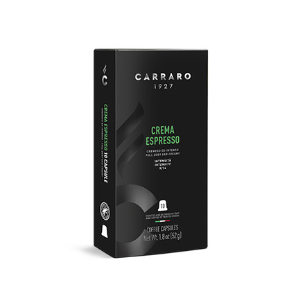 CARRARO CREMA ESPRESSO u kapsulama 5,2g x 10 compatible NESPRESSO