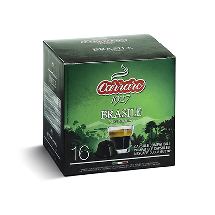 PURO ARABICA 100% SINGLE ORIGIN BRASILE u kapsulama 7g x16 kompatibilno sa NESCAFE'® GUSTO