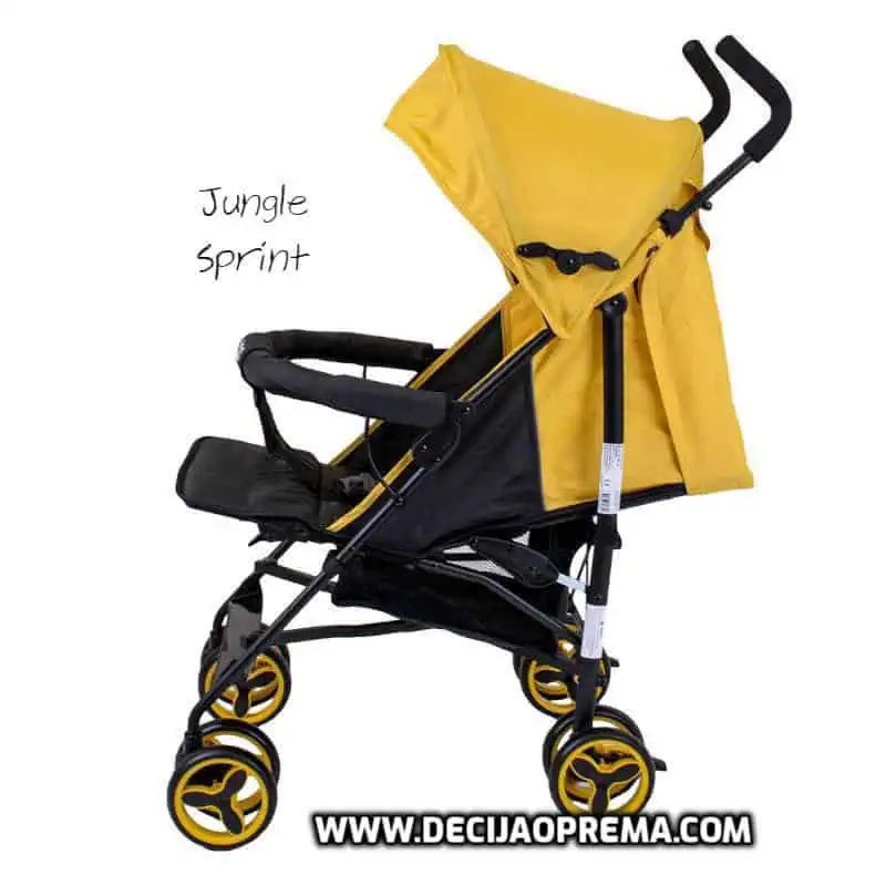 Kolica za bebe Jungle Sprint Žuta