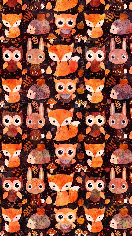 Autumn animals