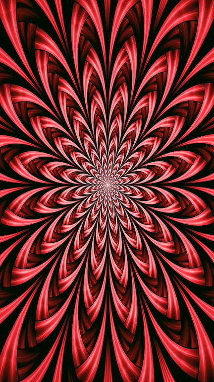 Psychedelic red